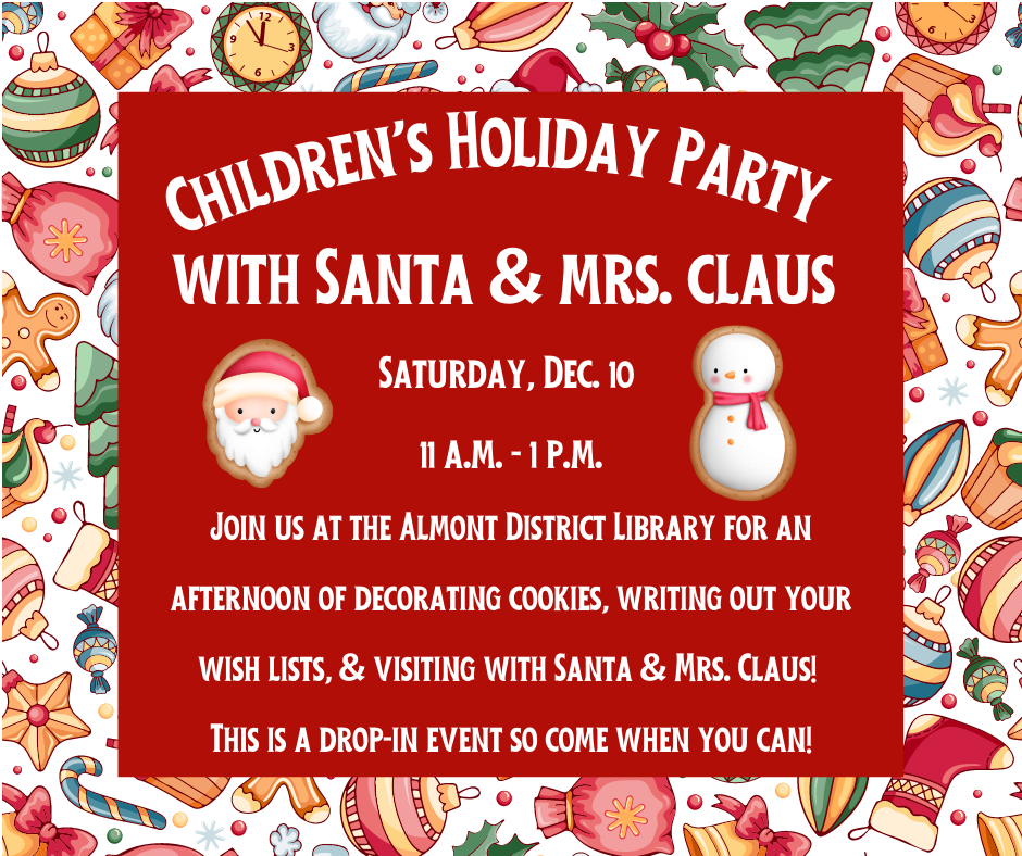 Children's Holiday Party with Santa & Mrs. Claus — Welcome to your library!